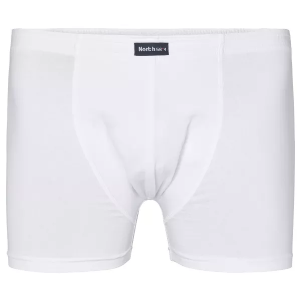 Boxer grande taille coton stretch blanc 7XL pour homme - XXL4YOU